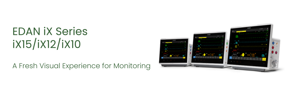 Edan iX Series Patient Monitor | Sains Medika Sdn Bhd