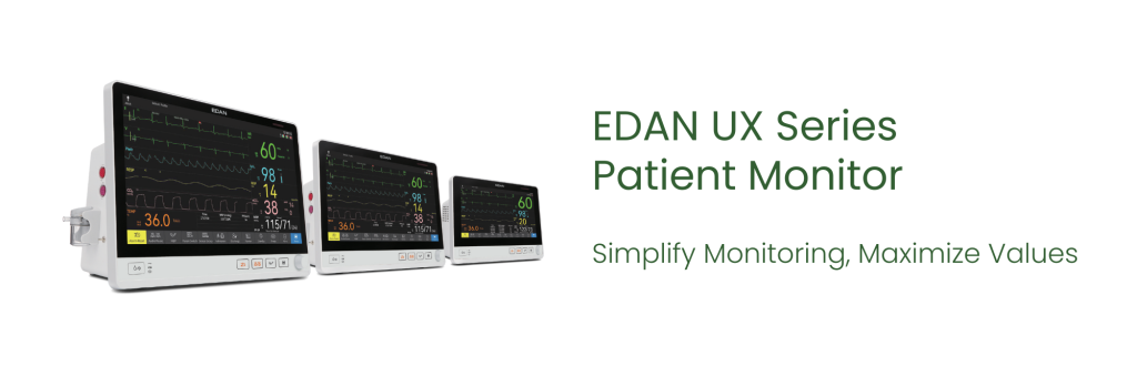 Edan UX Series Patient Monitor | Sains Medika Sdn Bhd