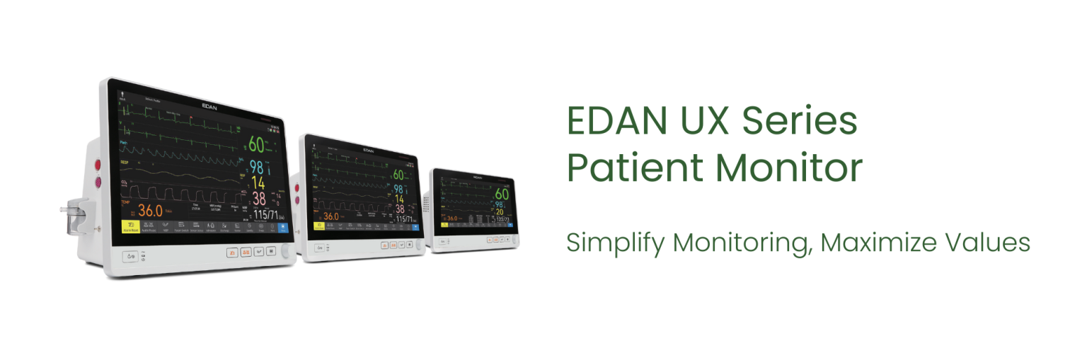 Edan UX Series Patient Monitor | Sains Medika Sdn Bhd